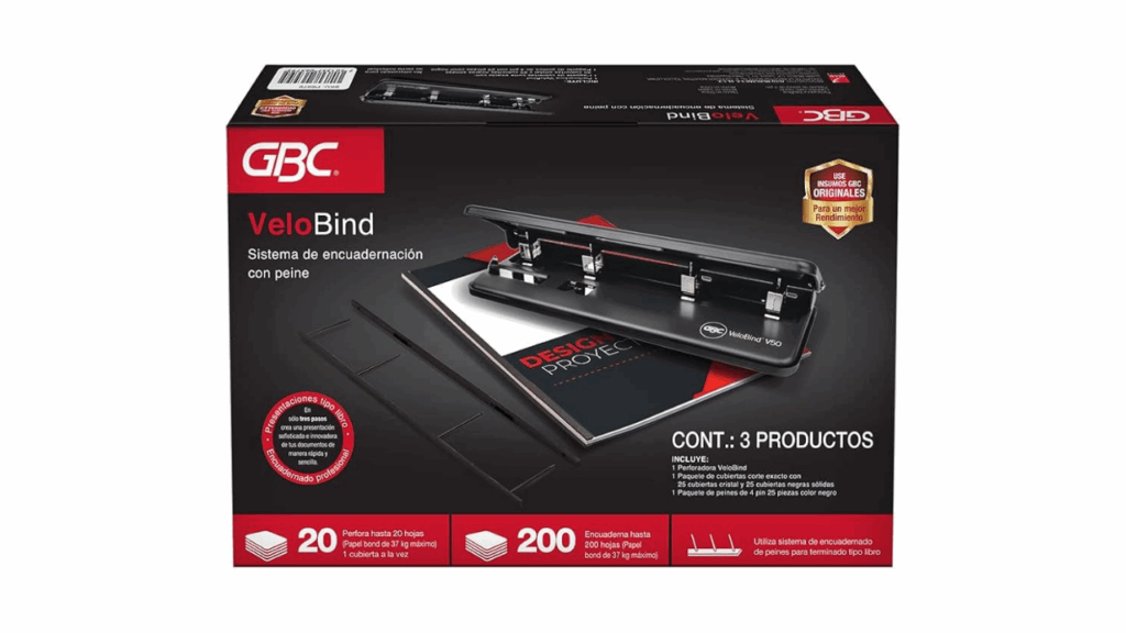 Perforadora VeloBind - Tecnologia Universal Mita